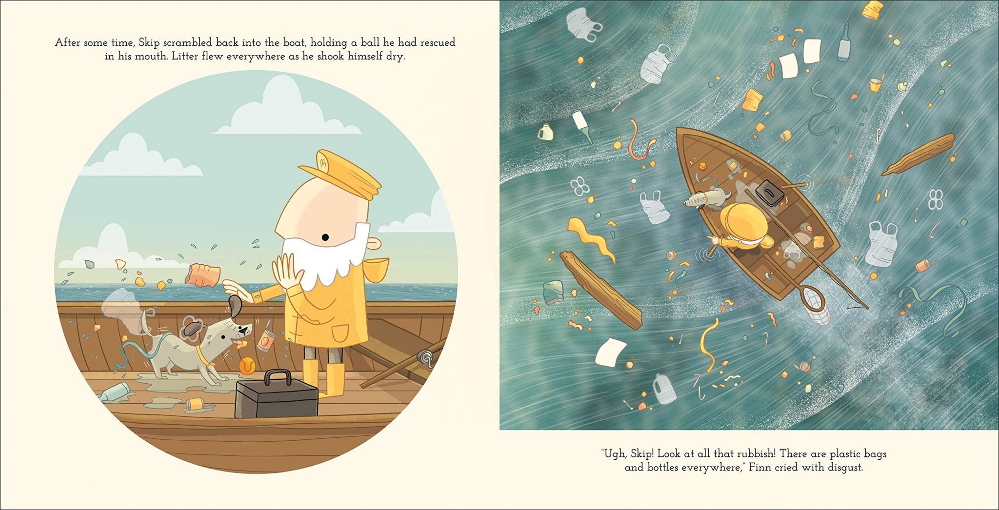 FISH: A tale about ridding the ocean of plastic pollution - La Casa Curiosa