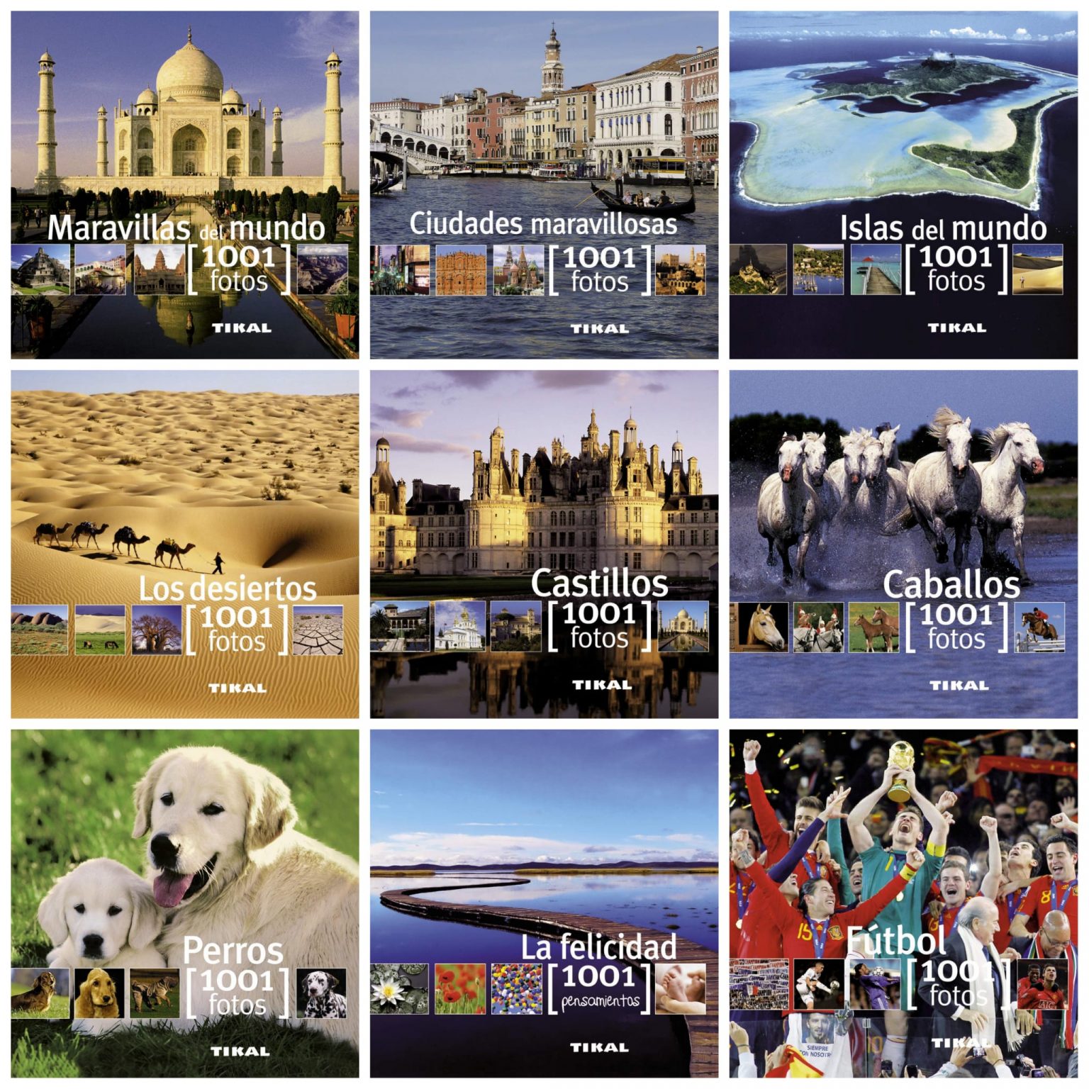 1001 FOTOS. Colección de pequeños libros informativos - La Casa Curiosa