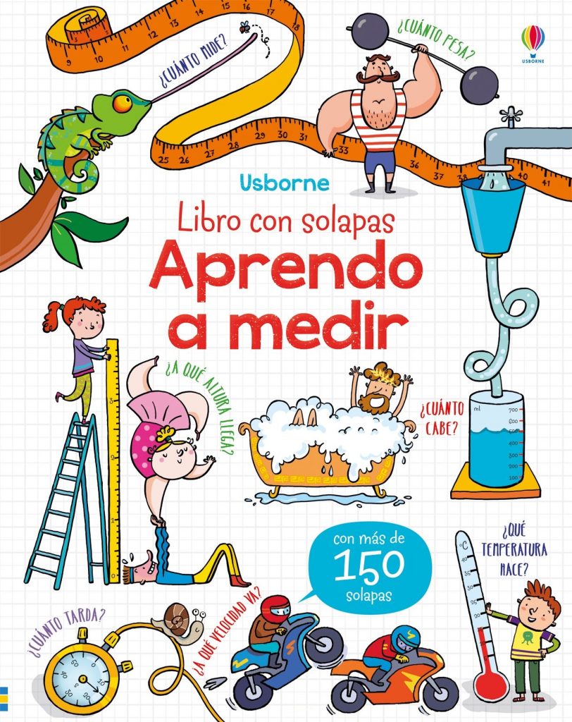 APRENDO A MEDIR. Libro con solapas - La Casa Curiosa